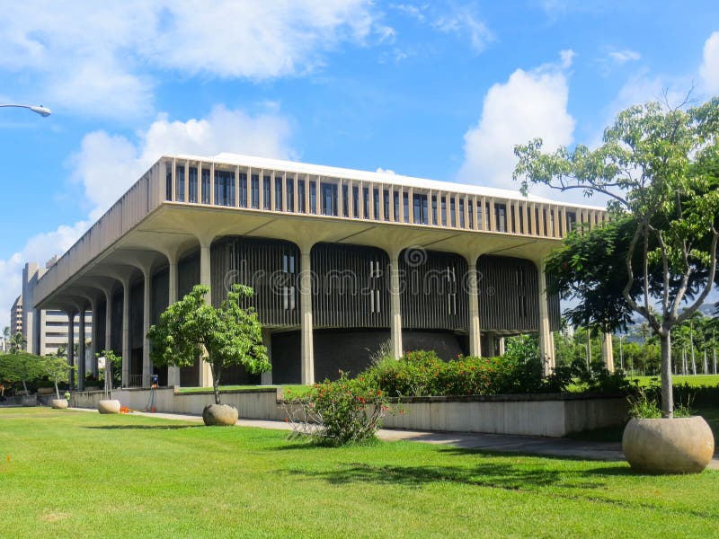 Hawaii Capitol stock image. Image of capitol, summer - 59471605