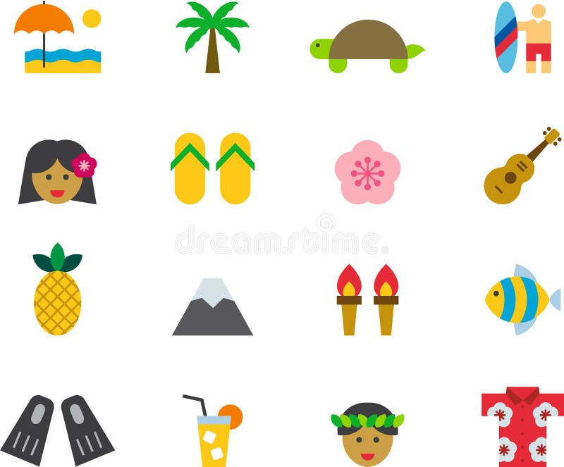 Hula girl stock vector. Illustration of aloha, girl, dancer - 19570370