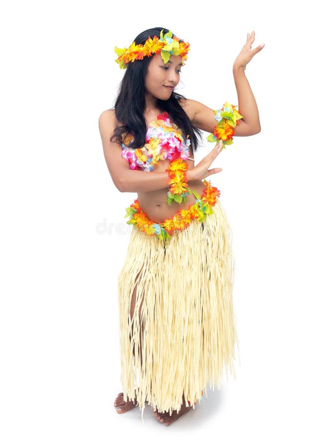 Hawaii hula dancer stock image. Image of attractive, hand - 31388539