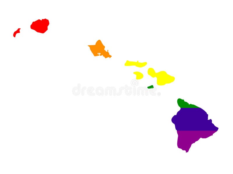 Hawaiian Archipelago Outline