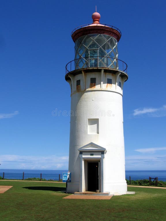 Hawaii Light House stock photo. Image of circular, beacon - 9082964