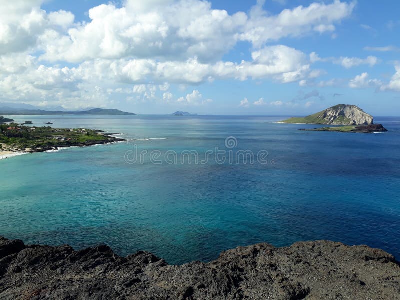 Hawaii shore stock image. Image of beauty, back, shore - 99727561