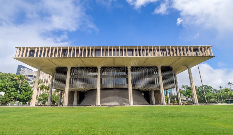 Hawaii State Legislature editorial photography. Image of capitol - 79634497