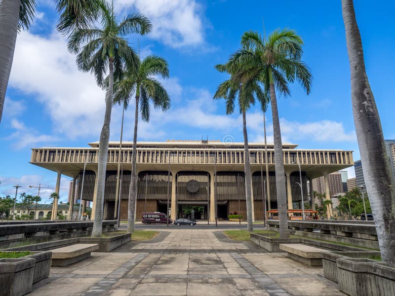Hawaii State Legislature editorial stock photo. Image of card - 79634078