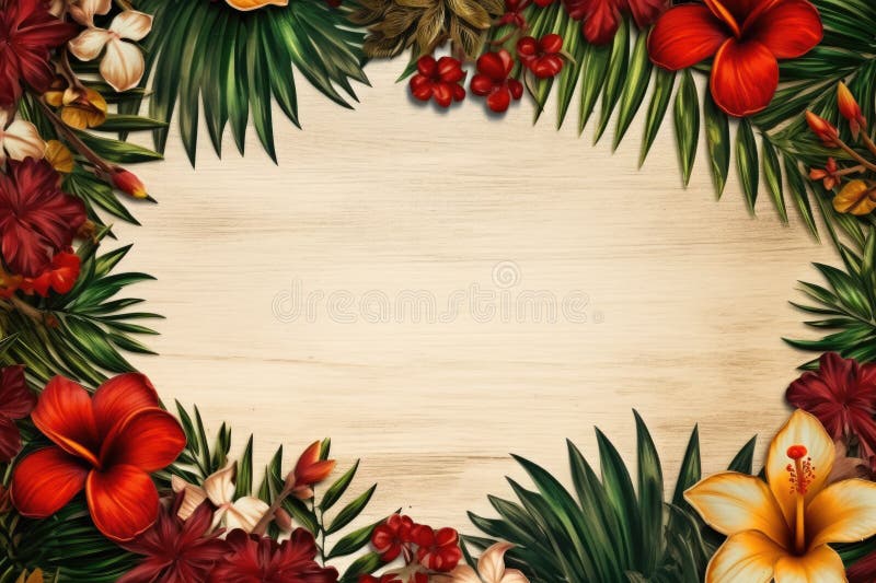Hawaii Themed Background Large Copy Space - Stock Picture Backdrop ...