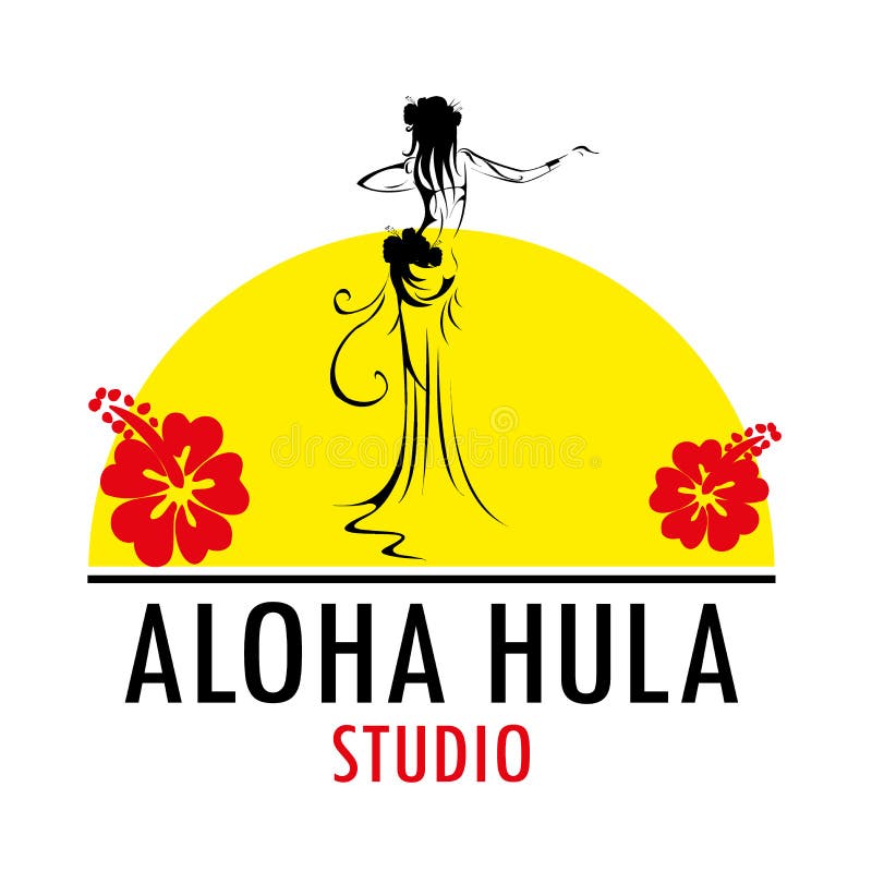 Hawaii Vector Logo Design Template Stock Vector - Illustration of ...