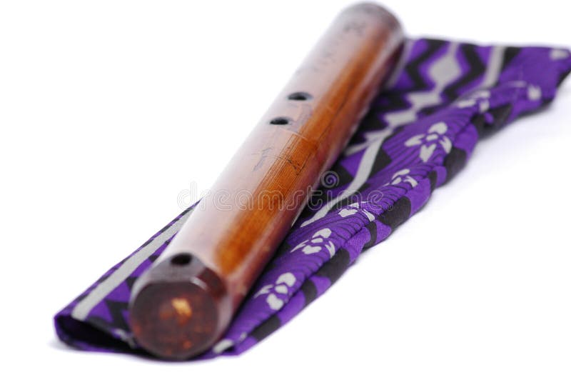 Hawaiian Hano Nose Flute stock photo. Image of handmade - 1177458