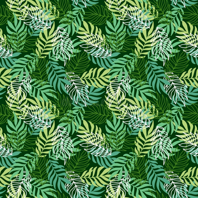 Hawaiian seamless pattern stock illustration. Illustration of retro ...