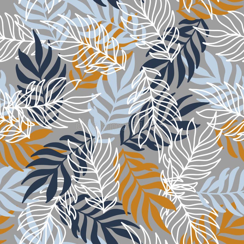 Hawaiian seamless pattern stock vector. Illustration of background ...