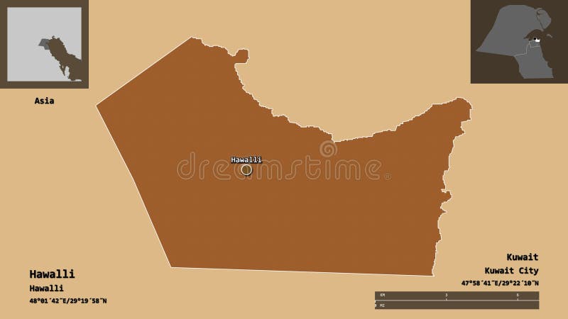 Hawalli, Province of Kuwait,. Previews. Pattern Stock Illustration ...