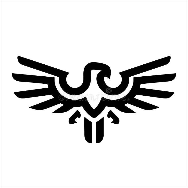 Hawk Bird Icon Isolated on White Background. Hawk Bird Icon in Trendy ...