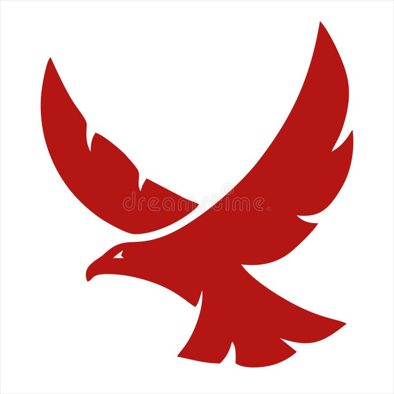 Hawk Bird Icon Isolated on White Background. Hawk Bird Icon in Trendy ...