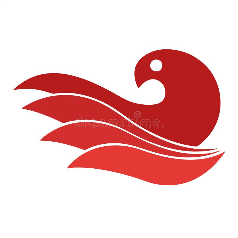 Hawk Bird Icon Isolated on White Background. Hawk Bird Icon in Trendy ...