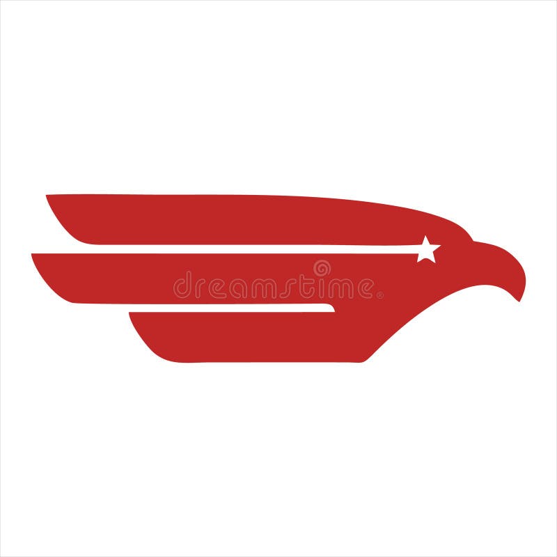 Hawk Bird Icon Isolated on White Background. Hawk Bird Icon in Trendy ...