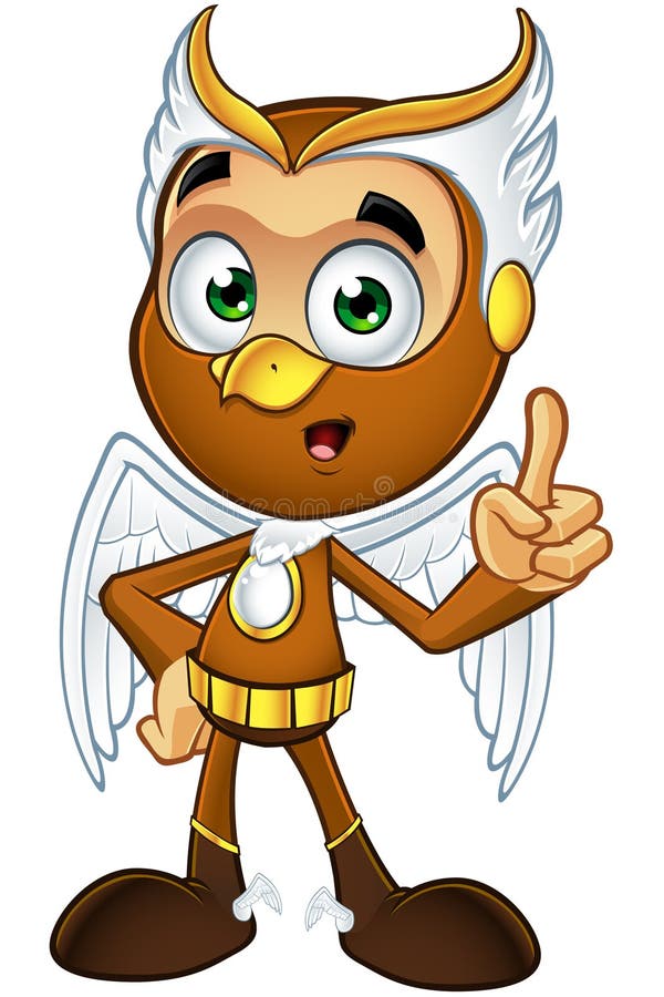 A Hawk Boy - Having an Idea Stock Vector - Illustration of powers, hero ...