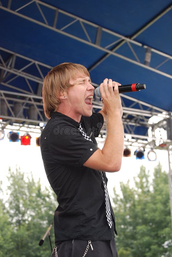 Hawk Nelson Performing at the World Pulse Festival Editorial Stock ...