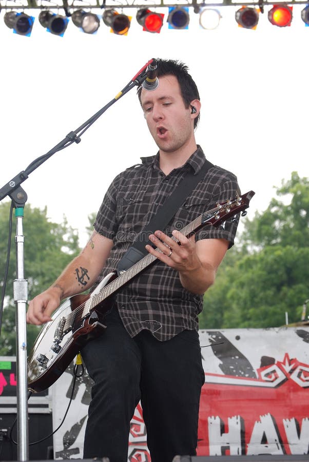 Hawk Nelson Performing at the World Pulse Festival Editorial ...