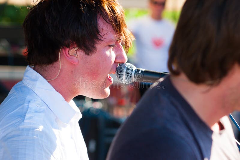 Hawk Nelson Performs at Creation NW 2006 Editorial Image - Image of ...