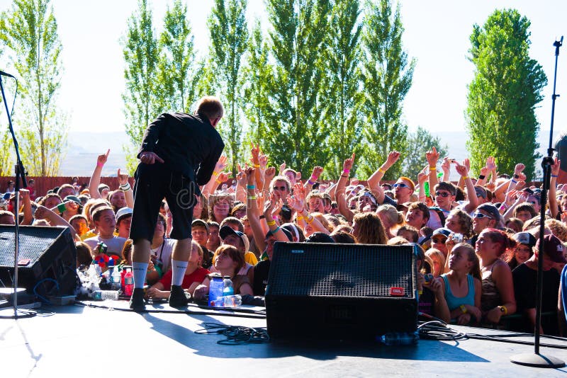 Hawk Nelson Performs at Creation NW 2006 Editorial Image - Image of ...