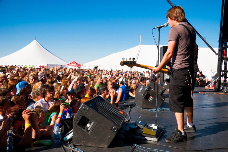 Hawk Nelson Performs at Creation NW 2006 Editorial Photography - Image ...