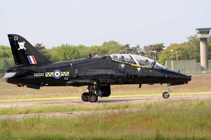 Hawk RAF trainer jet editorial stock photo. Image of aviation - 23047968