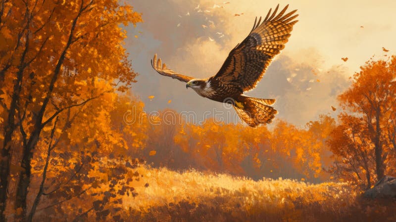Sun Soaring Hawk Bird Stock Illustrations – 76 Sun Soaring Hawk Bird ...