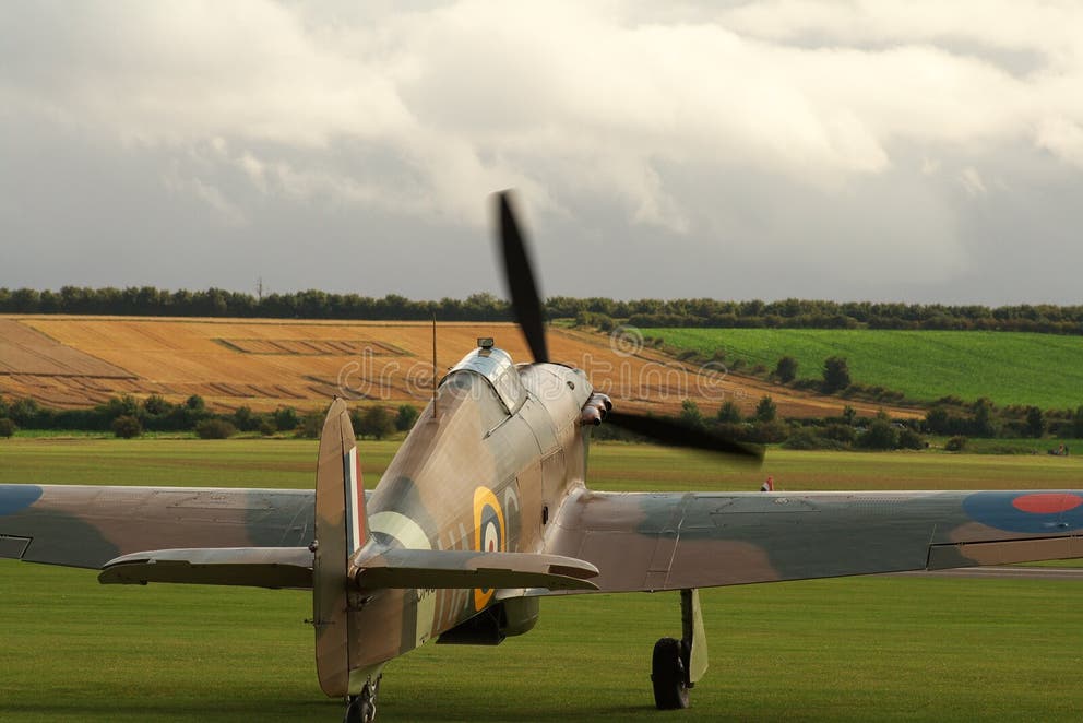 Hawker Hurricane aircraft stock image. Image of hawker - 6429443