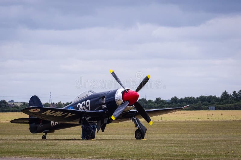 Hawker sea fury editorial stock image. Image of plane - 68892419