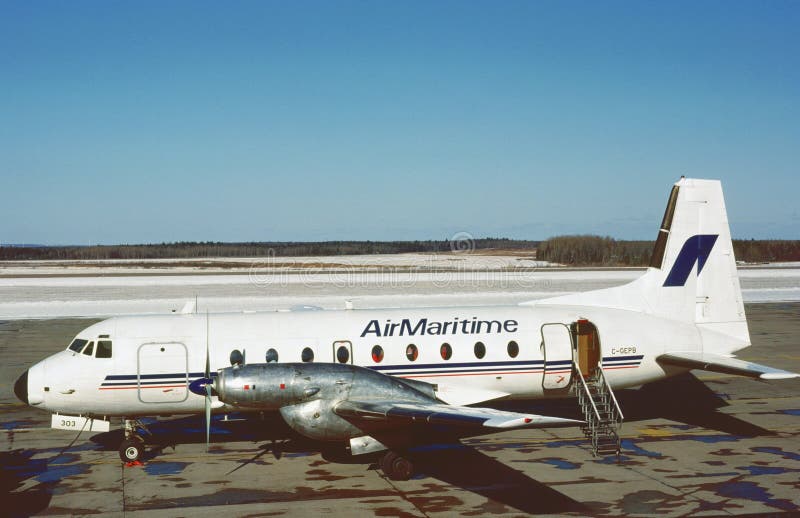 Aero Maritime Hawker Siddeley HS748 C-GEPB CN 1686 . Taken on November ...