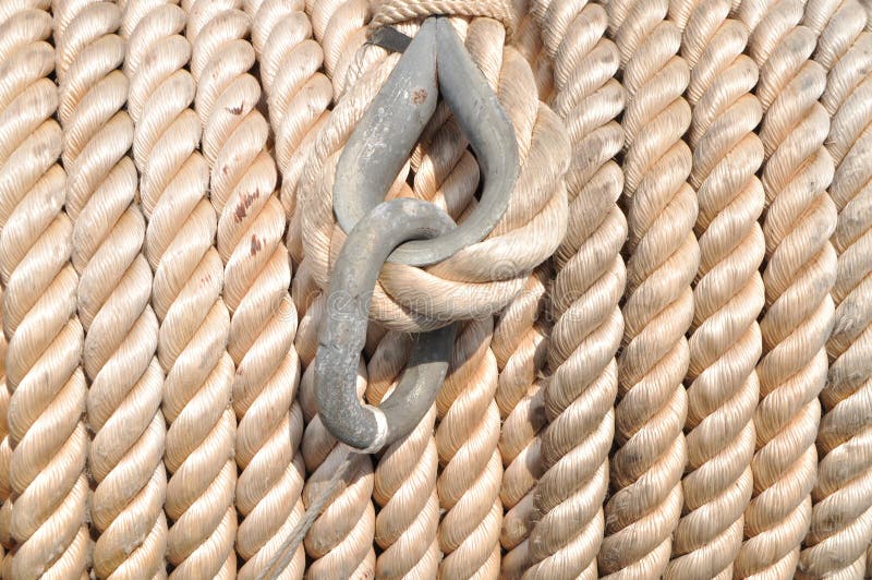 Hawser stock image. Image of bobbin, cord, node, boat - 15340617