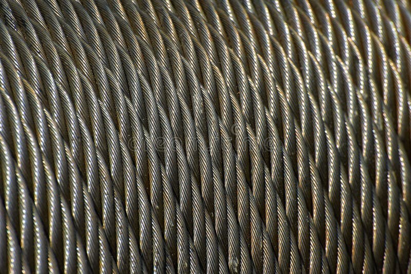 Hawser on the Windlass Rolls Stock Image - Image of cord, rope: 73148195