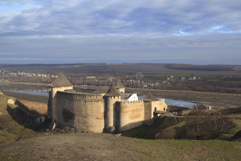 Hawtin Castle stock image. Image of river, view, building - 64760919