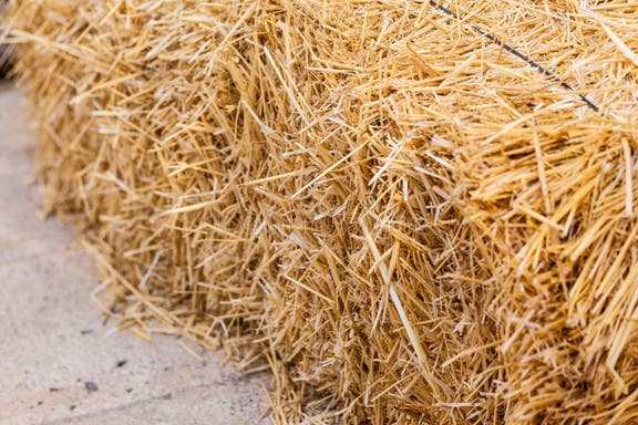 Hay bale stock image. Image of crop, hayloft, fodder - 36886811