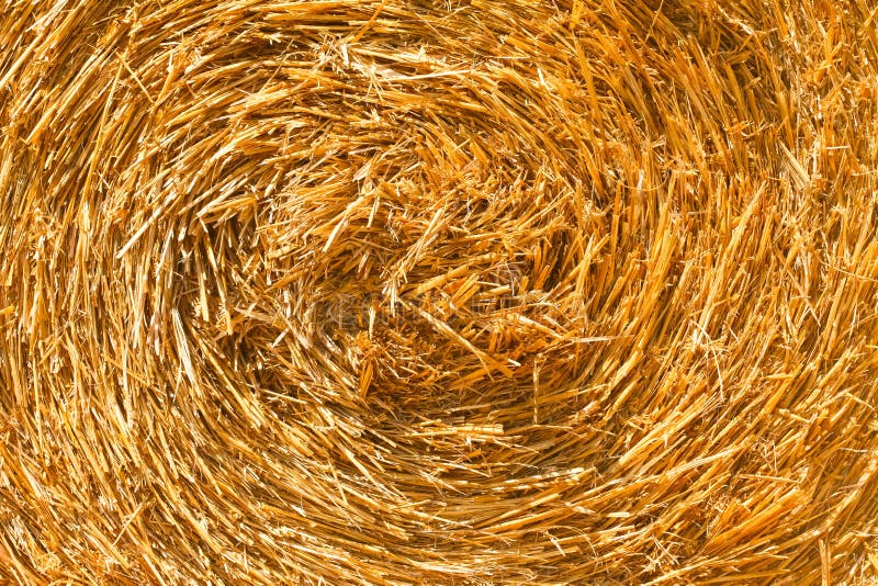 Hay Bales Texture Background Stock Image - Image of nature, decorative ...