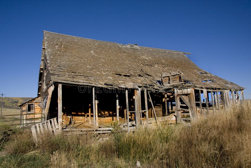 Hay Barn stock photo. Image of utah, western, skies, outdoors - 6634298