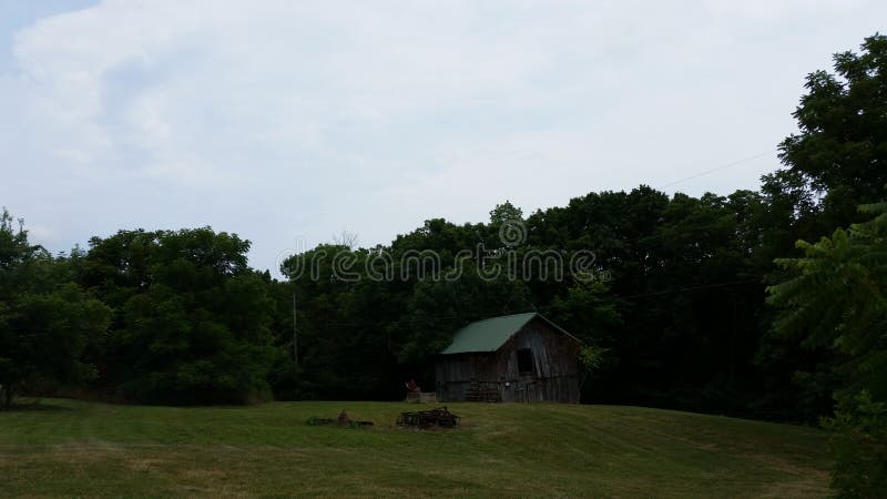 Hay barn stock photo. Image of barn, country, kentucky - 78367316