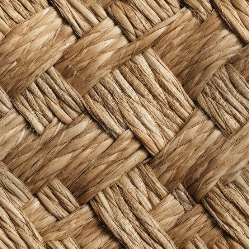 Hay Interweaved Seamless Pattern Illustration Stock Illustration ...