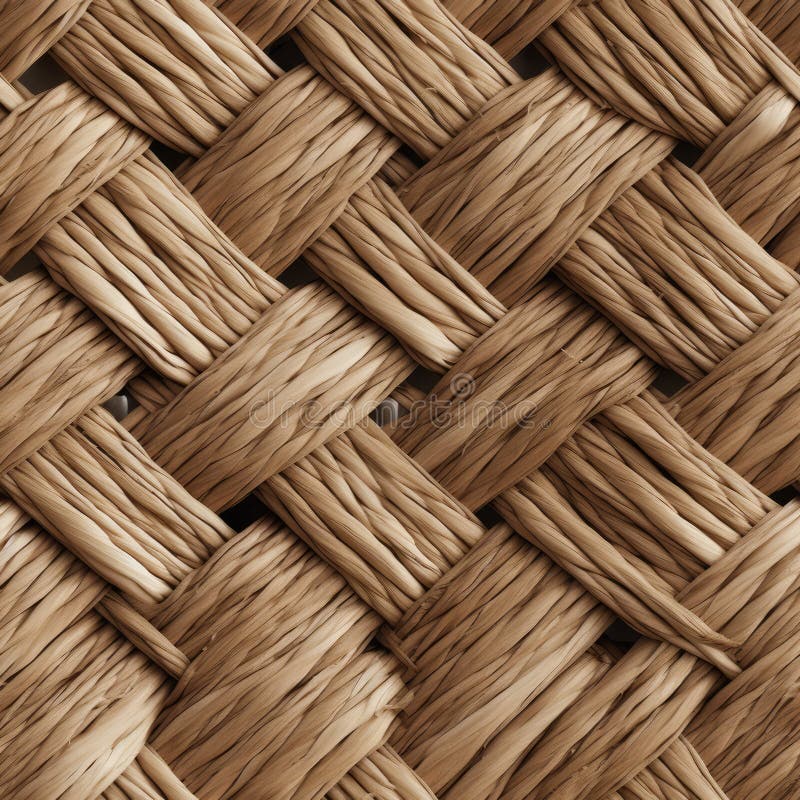 Hay Interweaved Seamless Pattern Illustration Stock Illustration ...