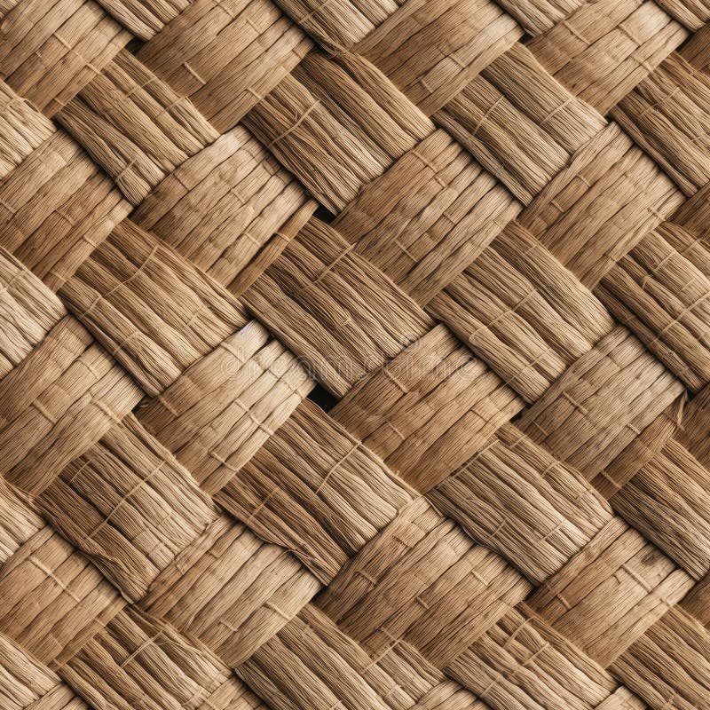 Hay Interweaved Seamless Pattern Illustration Stock Illustration ...