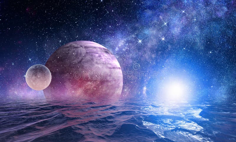 Hay otro mundo stock de ilustración. Ilustración de agua - 103164091