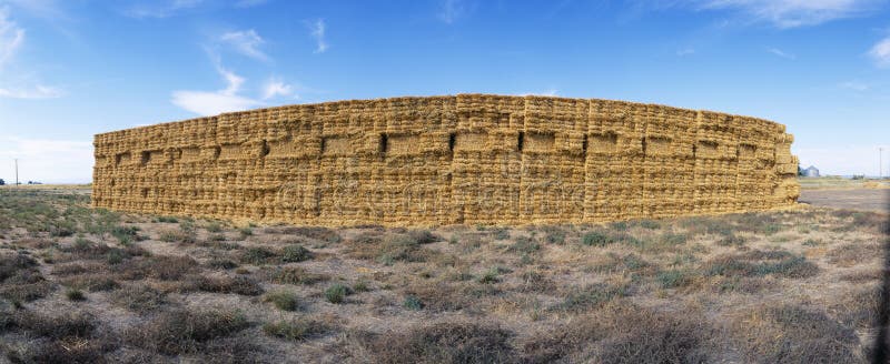 Hay Stacks stock image. Image of exterior, fields, color - 23175541