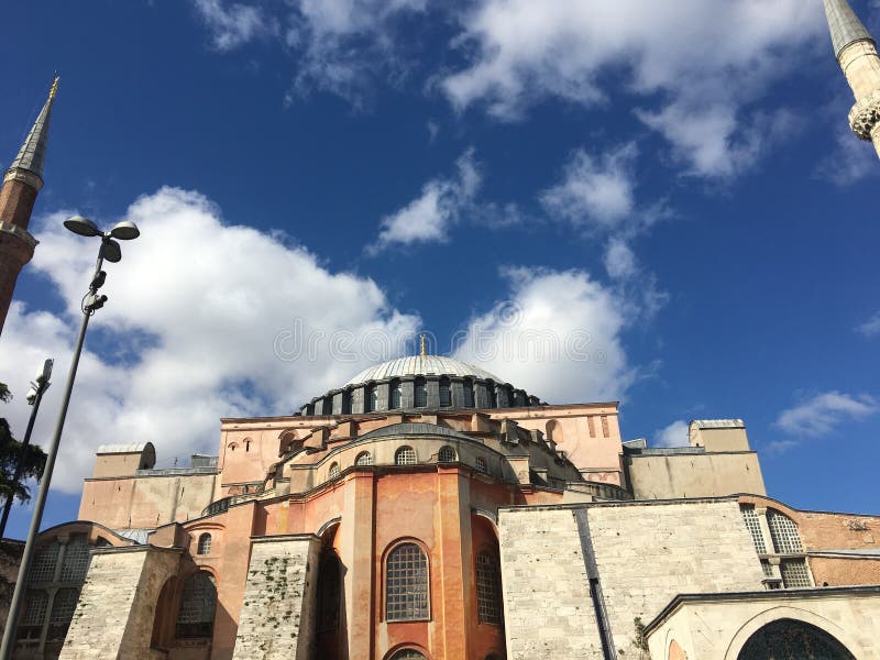Haya Sofia mosque stock image. Image of istanbul, camii - 265054363