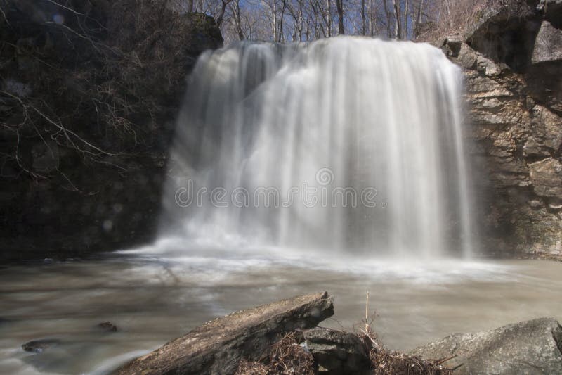 Hayden Run Falls Park, Columbus, Ohio Stock Photo - Image of waterfall ...