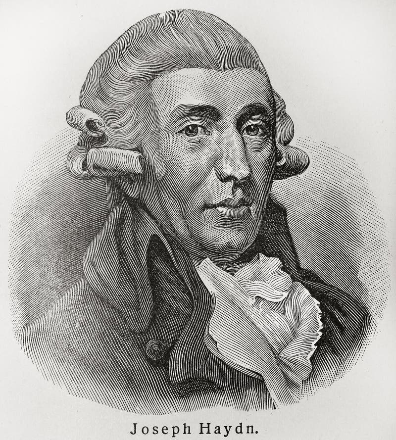 Haydn Joseph obraz editorial. Obraz złożonej z historia - 20464085