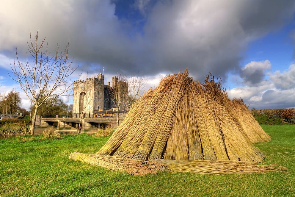 Haystack at Bunratty Castle Stock Image - Image of historic, folk: 23535531