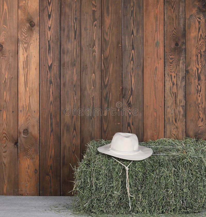 Haystack in cowboy barn stock photo. Image of farming - 331730658