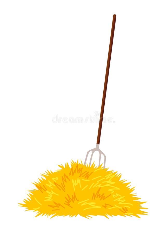 Dot To Dot Haystack Isolated Coloring Page Kids Stock Vector ...