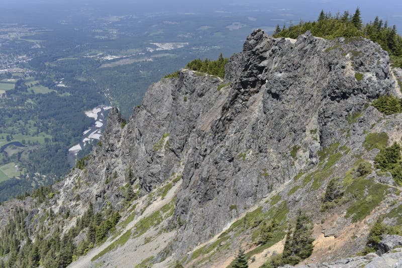 Haystack of Mount Si, USA stock photo. Image of recreation - 54805482