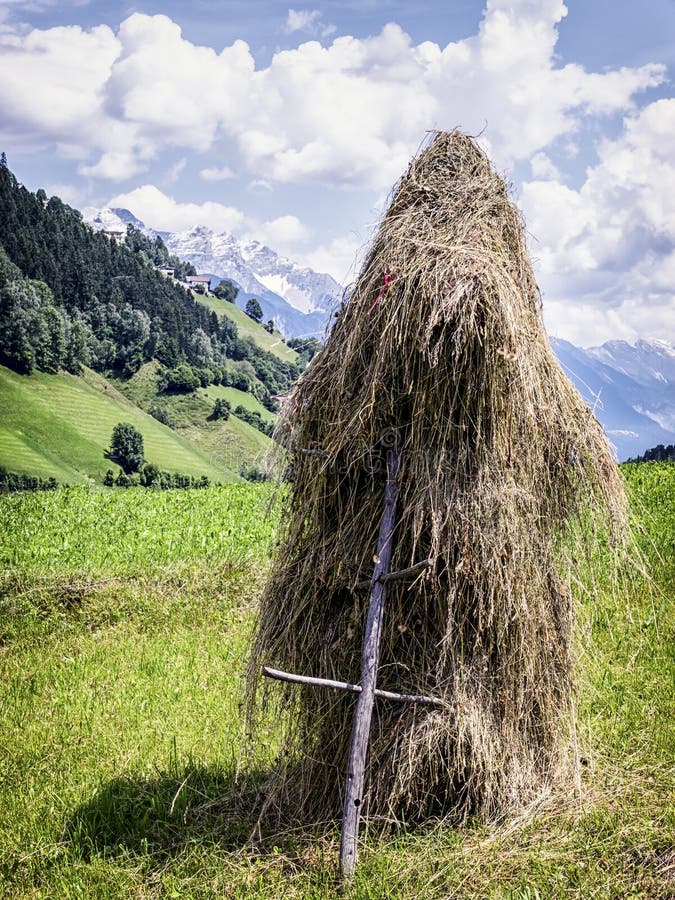 Haystack stock photo. Image of color, rural, haystack - 34579768
