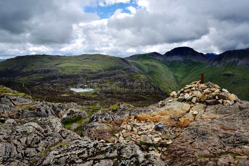 Haystacks to Great Gables stock image. Image of mountains - 76625257